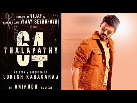 Watch Tamil Anchor Cut Of Thalapathy 64 First Look Thalapathy Vijay ...