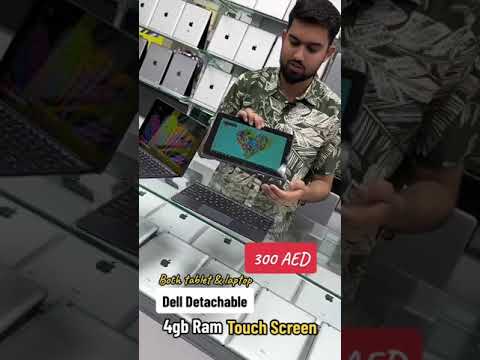 055-841-5588 Dell Detachable 4 GB Ram Touch screen #dubai #dell #laptops