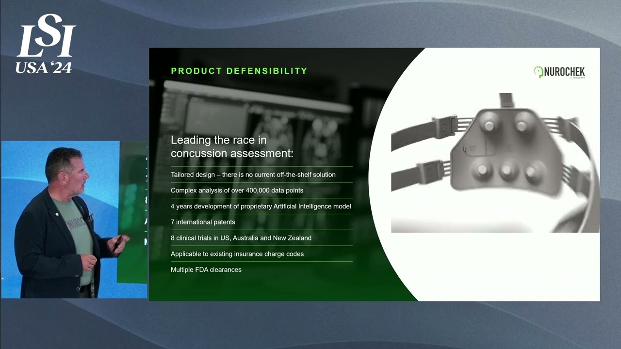 Adrian Cohen, Headsafe - Portable Brain Assessment System | LSI USA '24 - Life Science Intelligence