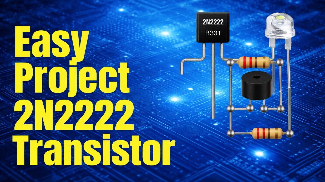 DIY Electronic Project using 2N2222 Transistor