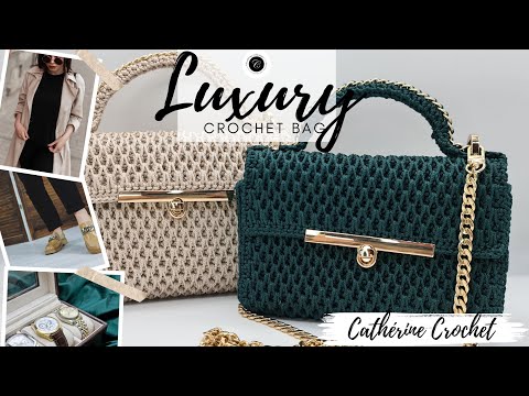 Luxury crochet bag tutorial