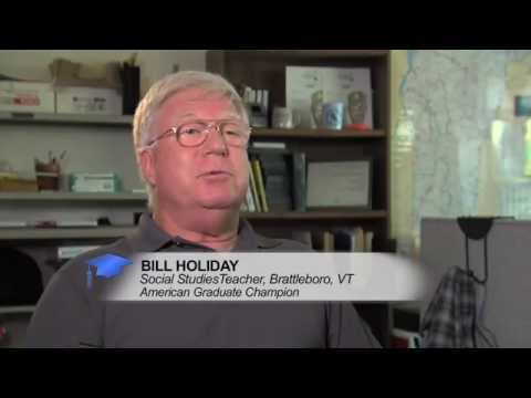 American Graduate 2014 - Vermont Champion: Bill Holiday