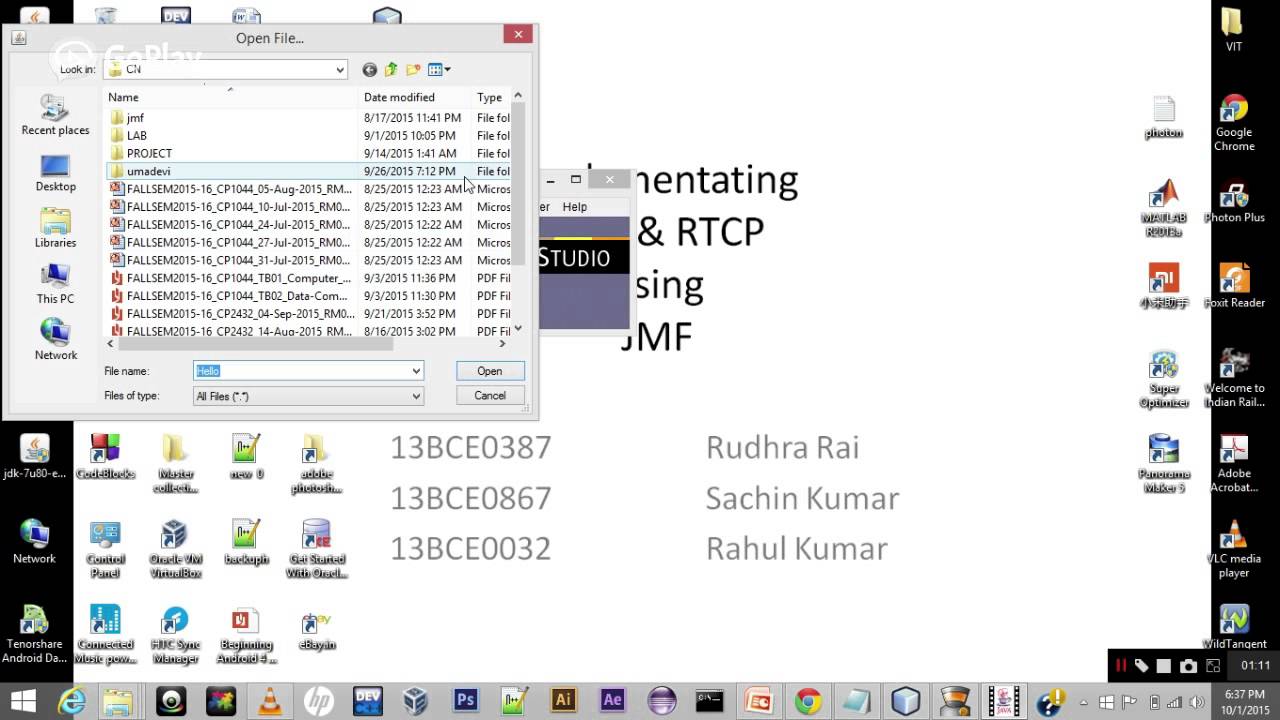 RTP USING JMF PART 1