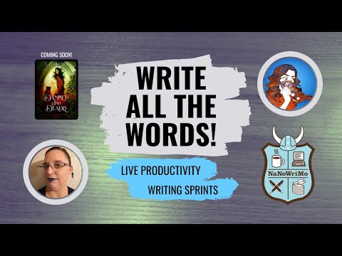 Write All The Words | Live Productivity Writing Sprints
