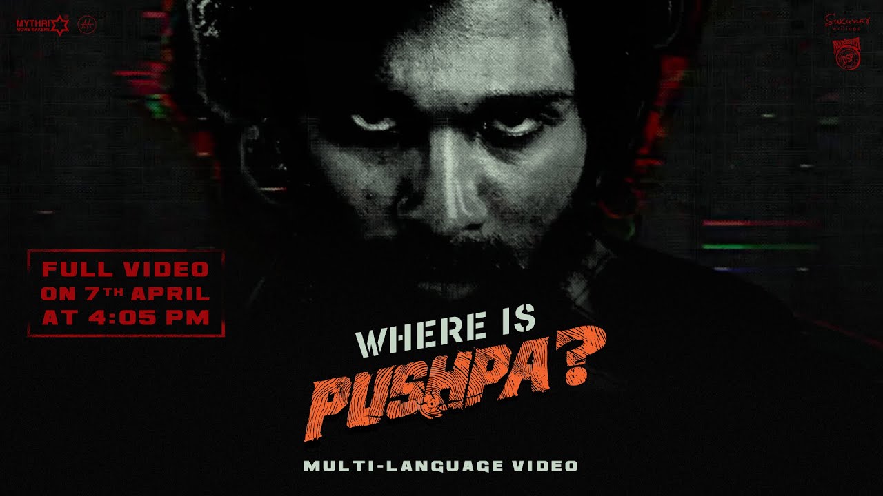 Where is Pushpa? | Pushpa 2 - The Rule 🔥 | Telugu | Allu Arjun | Sukumar | Rashmika | Fahadh ...