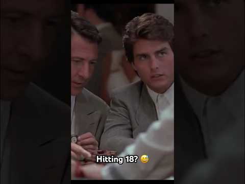 Rain Man Casino Scene: Hitting 18 in Blackjack #movies #casino #blackjack