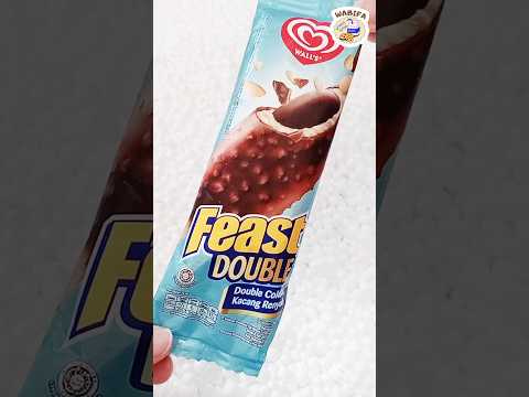 Mencari Dan Menemukan Jajanan Es krim Walls Feast Double