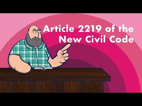 [TORTS AND DAMAGES] Article 2219 of the New Civil Code