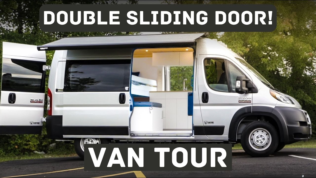 This Covert Camper Van Boasts a Premium, Minimalistic Interior With Two ...