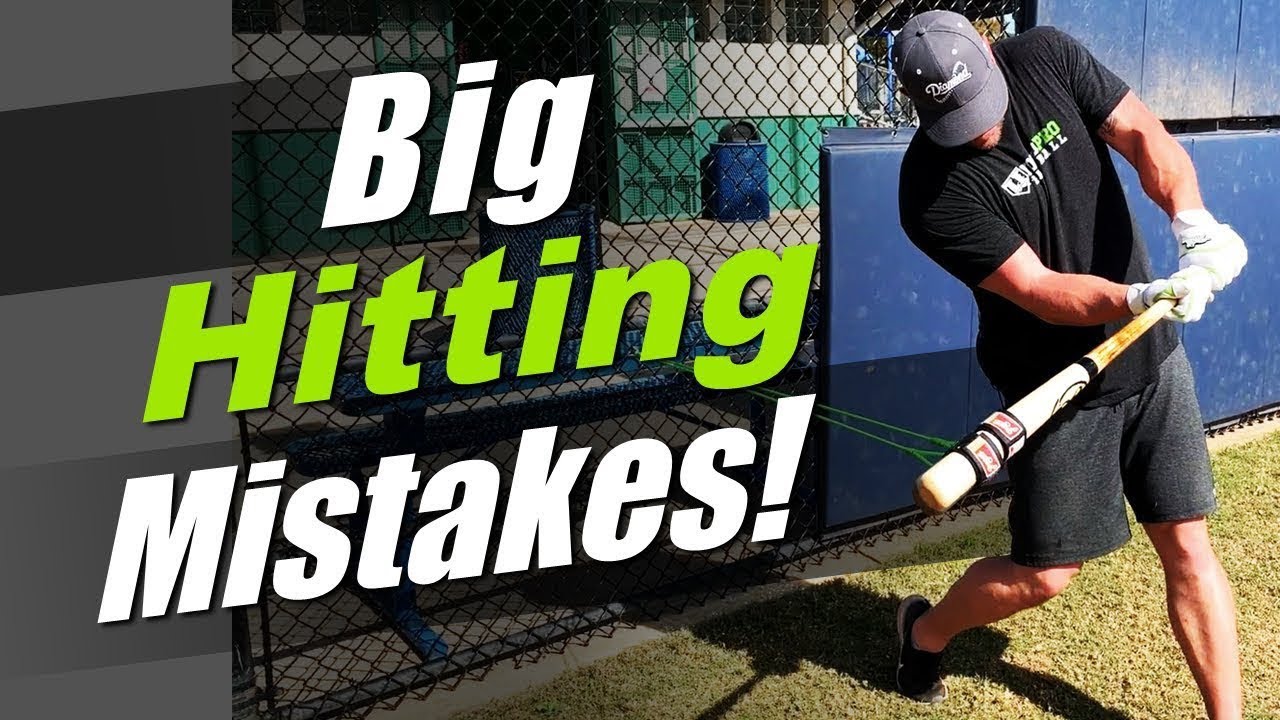 7 HUGE Baseball Hitting Mistakes!  [MUST AVOID]
