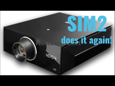 SIM2's Incredible DLP Projectors!
