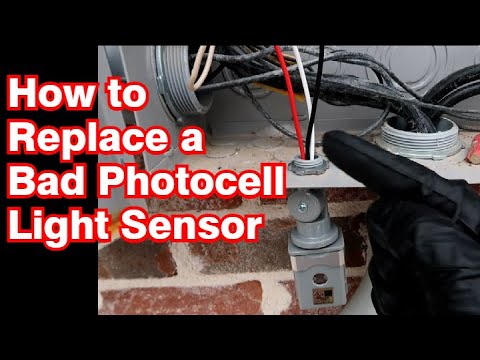 Photocell Sensor Installation