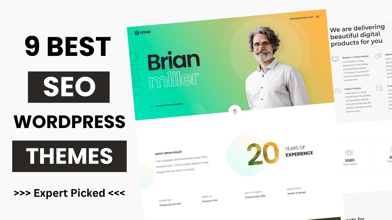 9 Best WordPress Themes for SEO and Speed 2026 | Fast Loading WordPress Themes