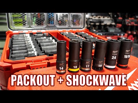 Milwaukee SHOCKWAVE Impact Socket PACKOUT Set Review [49-66-6806]