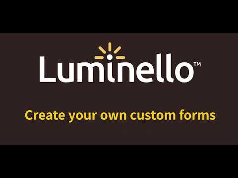 How to Create Custom Forms in the Luminello EMR/EHR