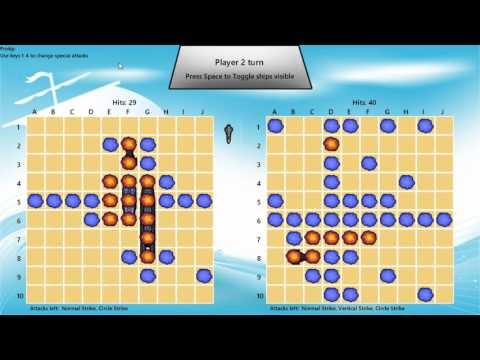 BattleShips AI vs AI - Battle of Great Sea Uhyaa