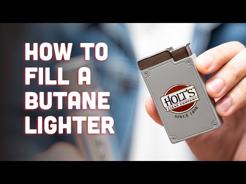 How to Fill a Butane Lighter