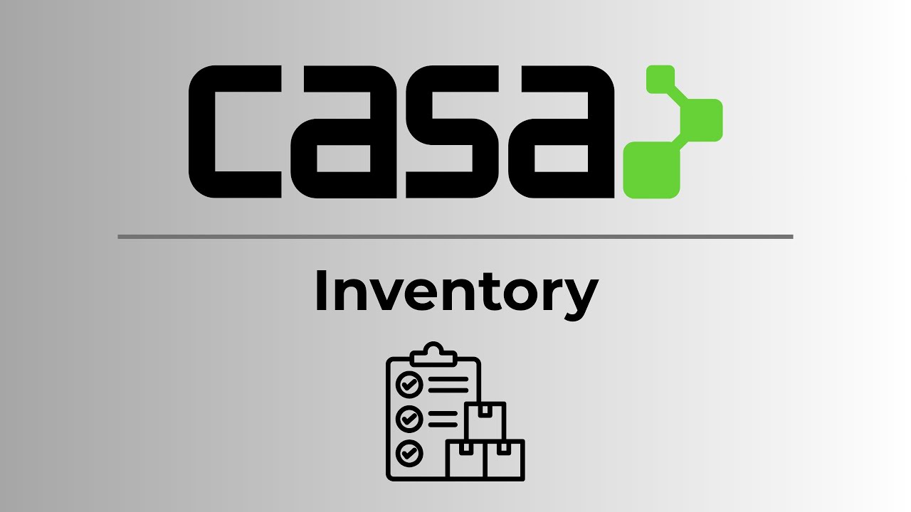 CASA Demo - Inventory