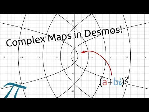 3Blue1Brown Inspired Complex Maps in Desmos