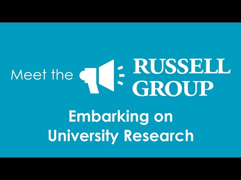 Embarking on University Research