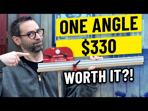 A Miter Gauge that Does One Angle?! - Woodpeckers Exact-90 Review