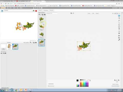 Using Costumes in Scratch