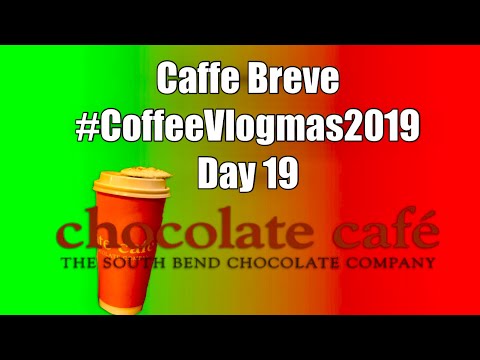 Caffe Breve Review | Coffee Vlogmas Day 19 | Christmas Trivia Game | #COFFEEVLOGMAS2019