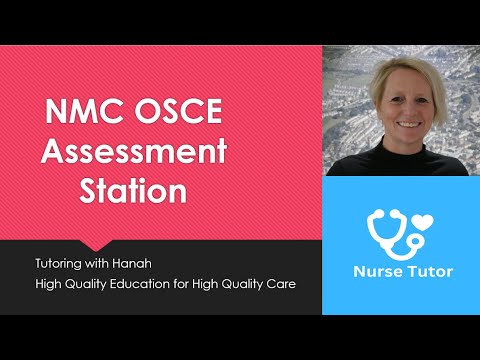 NMC OSCE Assessment Station 2024