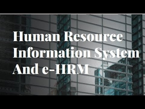 Human resource information system (HRIS) |Meaning | Definition | Need| Objectives | Example