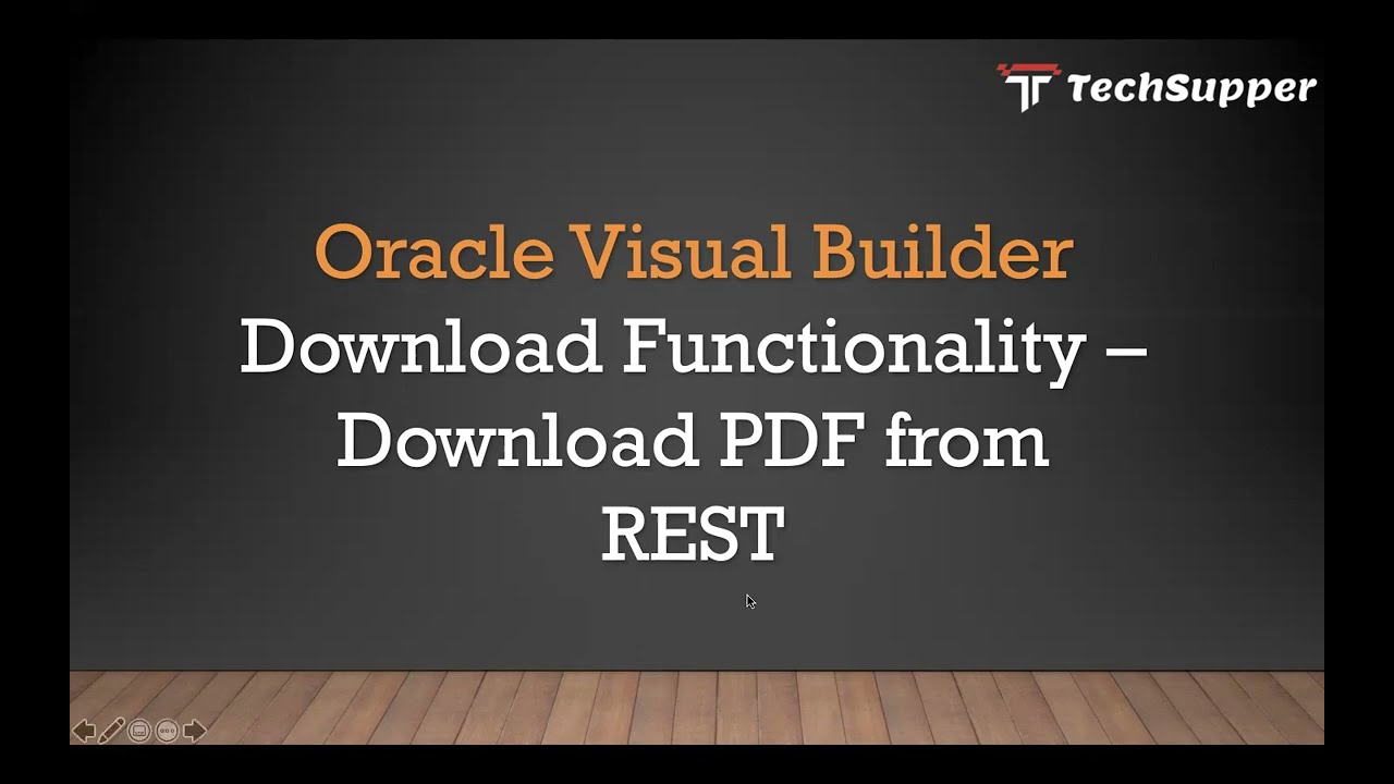 7. Download PDF from REST API | Oracle VBCS | VBCS #vbcs  #oracle #oracleerp