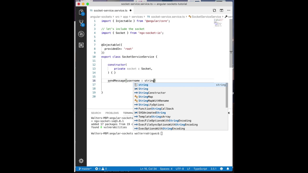 Angular Sockets over SSL on your server - Part 5
