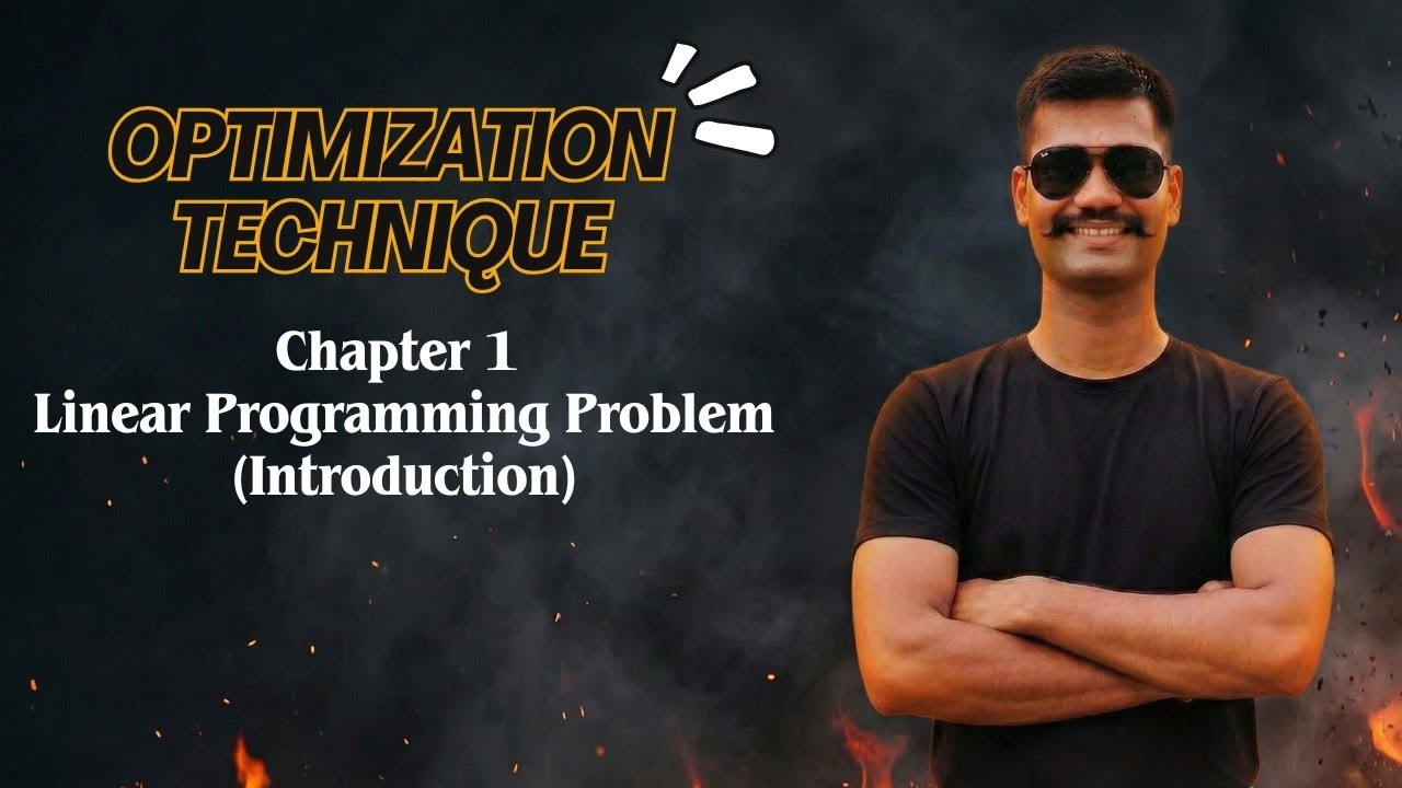 Introduction to Linear Programming (LPP) | Optimization Techniques | MCA Chapter 1 | Basic Terms