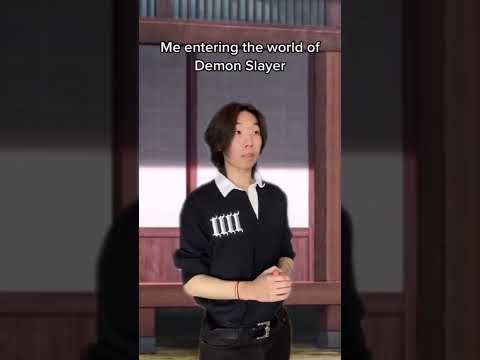 Entering the world of Demon Slayer be like π¨