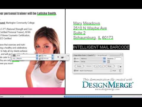 Creating Intelligent Mail Barcodes with DesignMerge