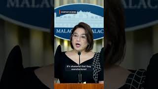 Palace says document on First Lady links to Tantoco death is fake