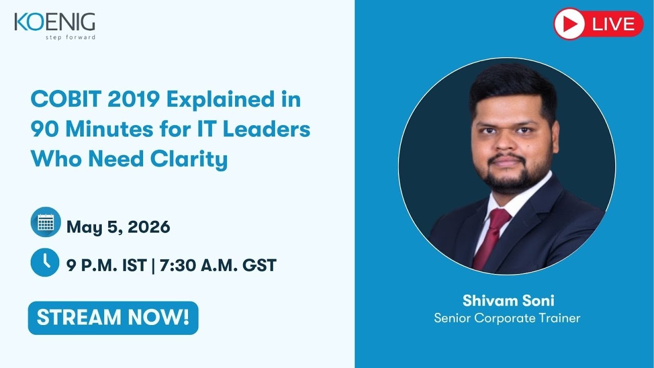 COBIT 2019 Explained in 90 Minutes for IT Leaders Who Need Clarity