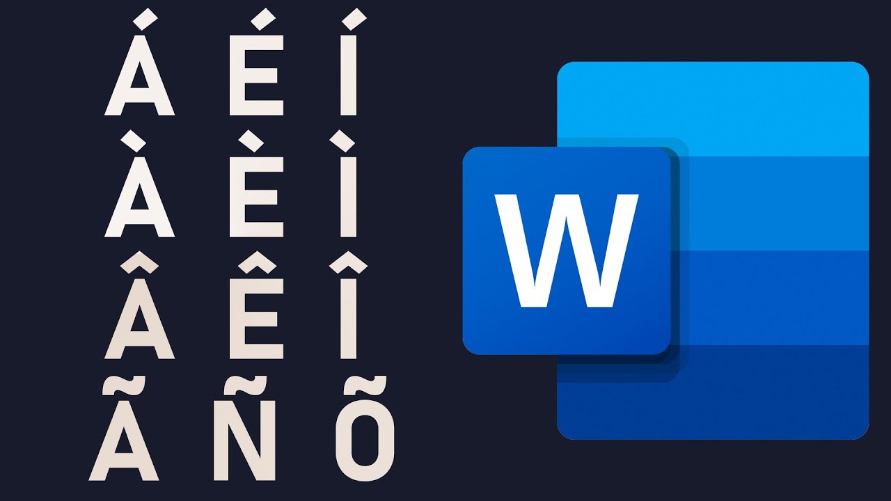 How To Type Letters With Accents - MS Word