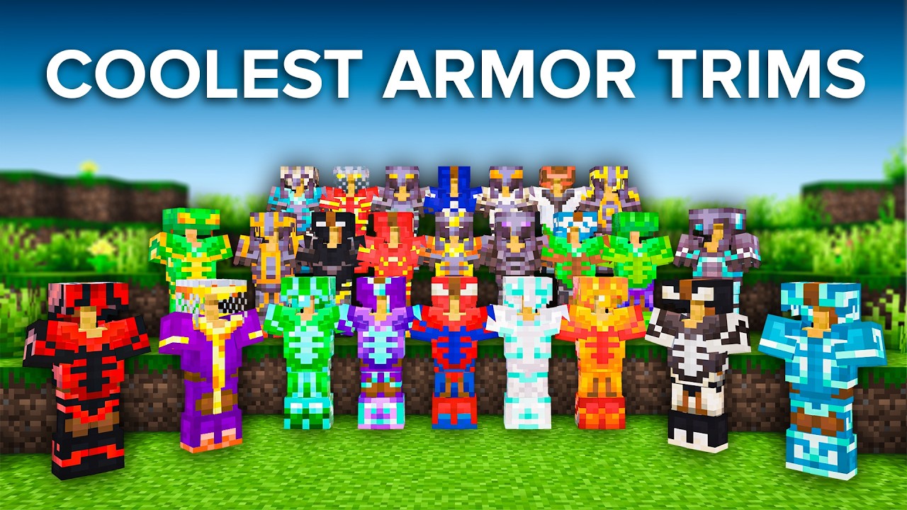 25 Best Armor Trim Combinations in Minecraft 1.21