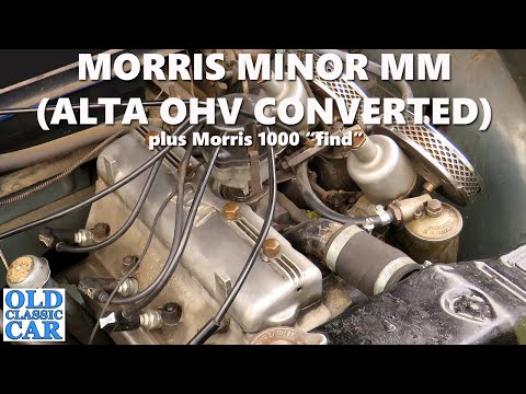 A unique? Morris Minor MM tourer with Alta OHV conversion, plus a Minor 1000 at rest