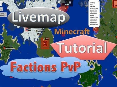 Livemap Tutorial: How to use dynamic map with factions pvp (and how to troll pvp loggers)