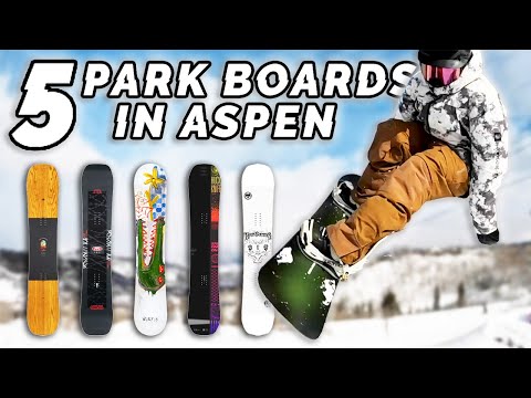 5 High Performance Park Boards for 2024 // Snowboard Magazine