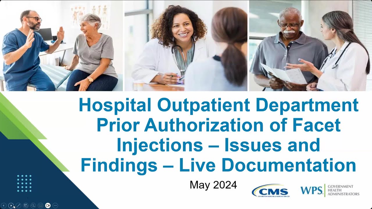 Prior Authorization of Facet Interventions – Documentation Examples