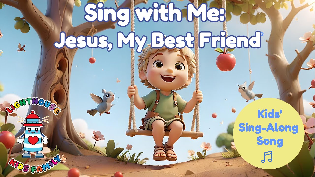 Jesus, My Best Friend | Christian Kids Song About Jesus | Sing Along Bible Music