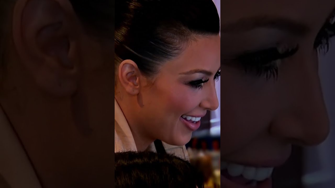 Kim laughs off fake tabloid news about her BUTT exploding!  #Shorts