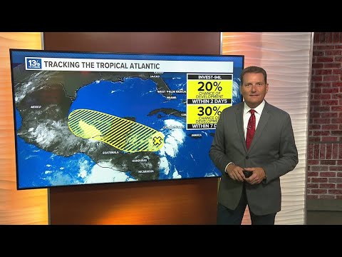 Hurricane Tracker 2024: 2 waves move west across tropical Atlantic