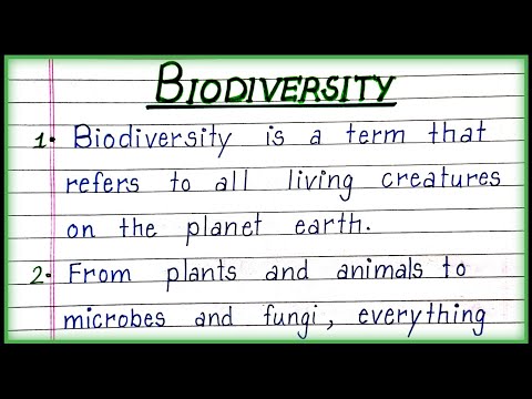 10 Lines on Biodiversity in English| Essay on Biodiversity|