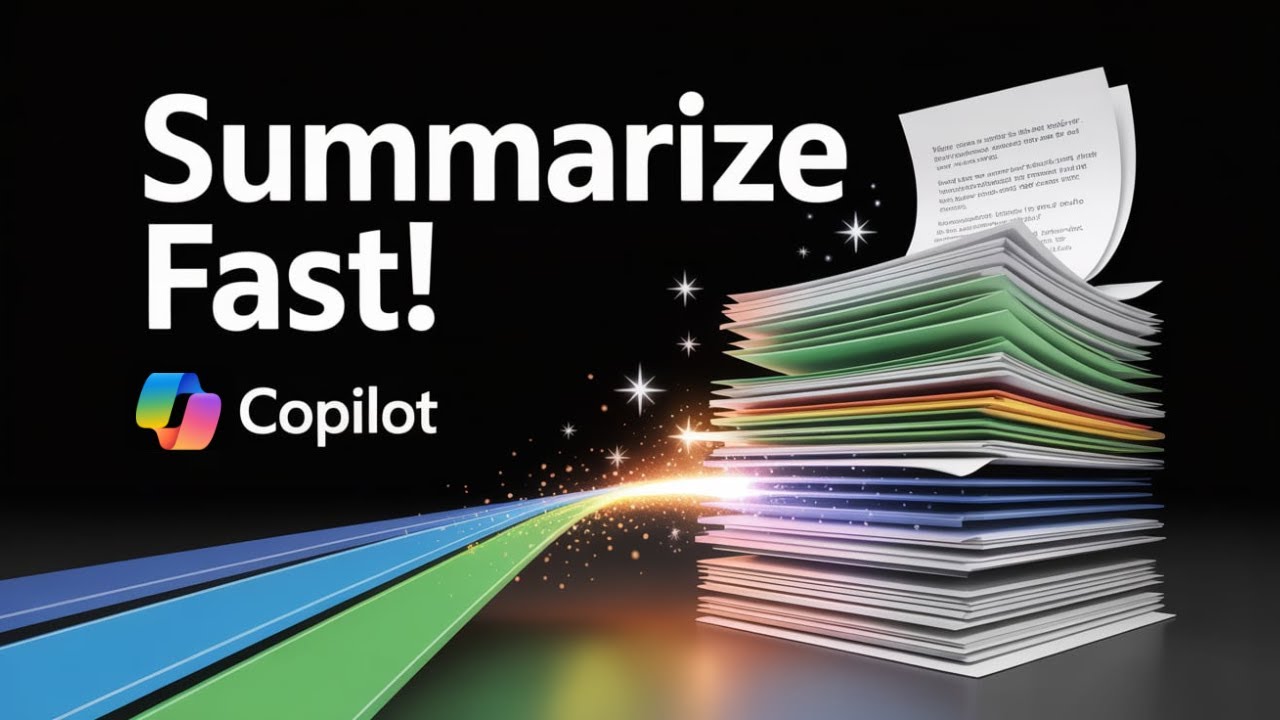 How to Summarize Anything in Microsoft Copilot (Documents, Web & Files)