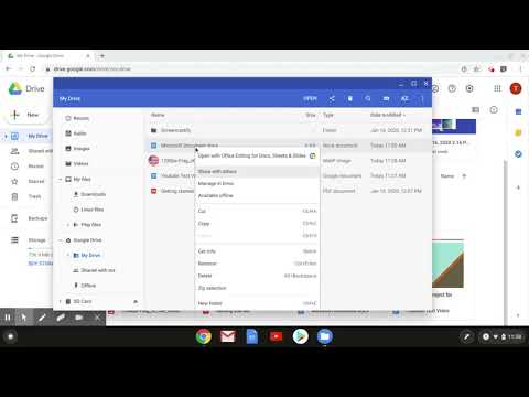 How to Use your Chromebook Offline: Files