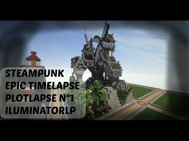 Steampunk | Plotbuild | Timelapse | by Iluminatorlp | Vadact Server Minecraft Map