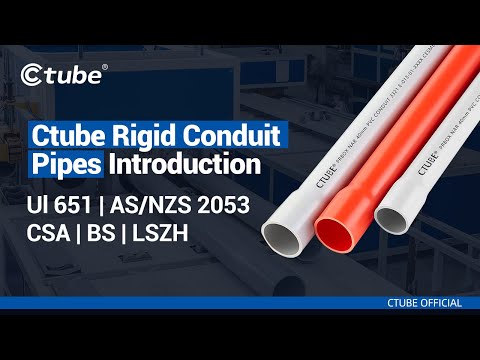 Rigid Electrical Conduit Pipe | PVC Conduit Pipe & LSZH Conduit Pipe | Ctube